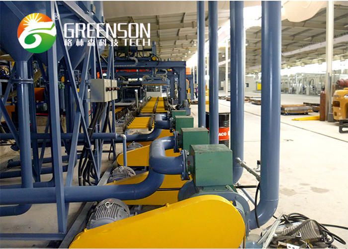 Non Asbestos Fireproof Calcium Silicate Board Machine With House Design