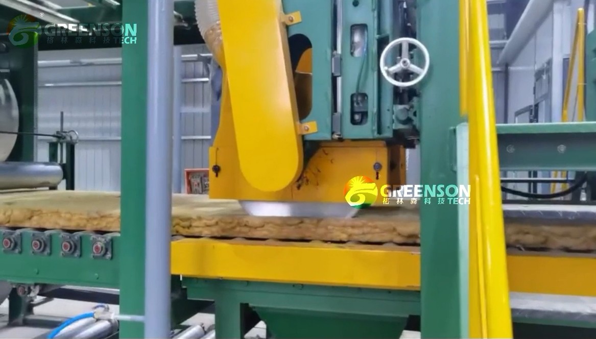 Mineral Wool Panel Basalt Wool Board Machine Rock Wool Production Line