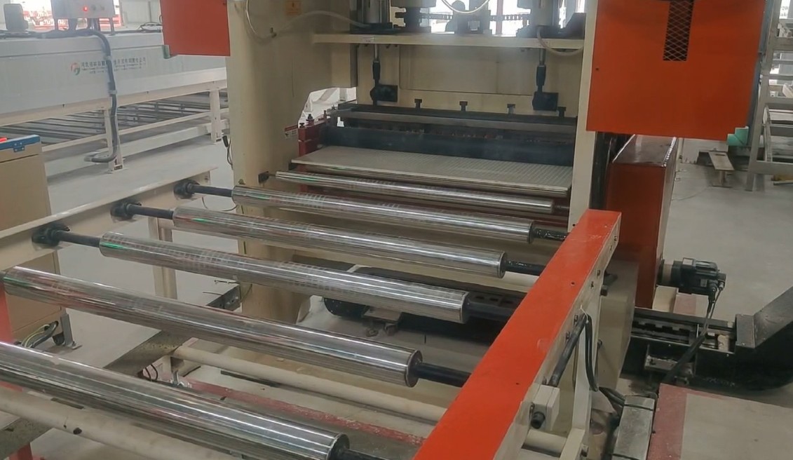 PLC-Controlled Perforation Machine for Gypsum & Drywall Boards