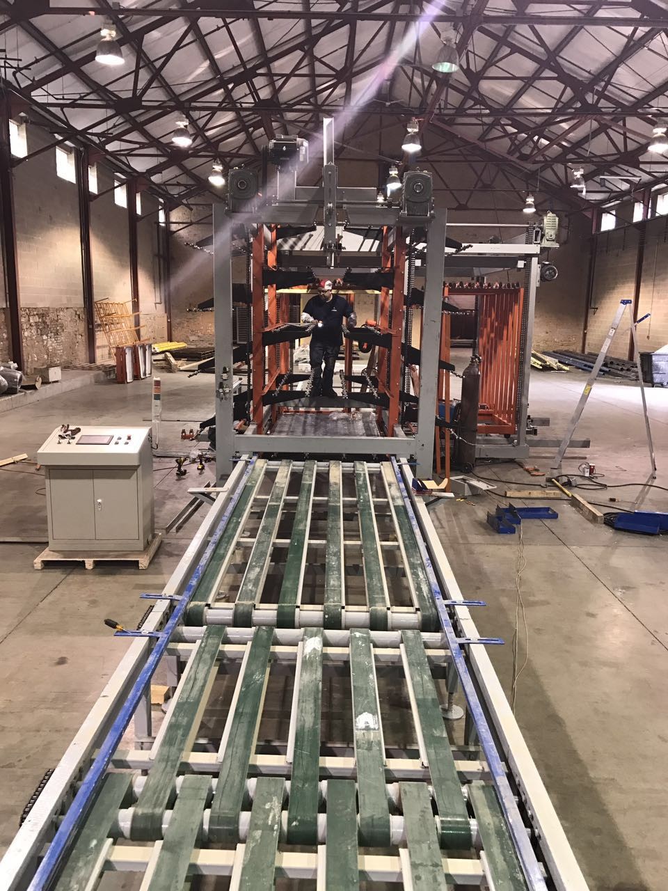 Automatic Fireproof Magnesium oxide board production line