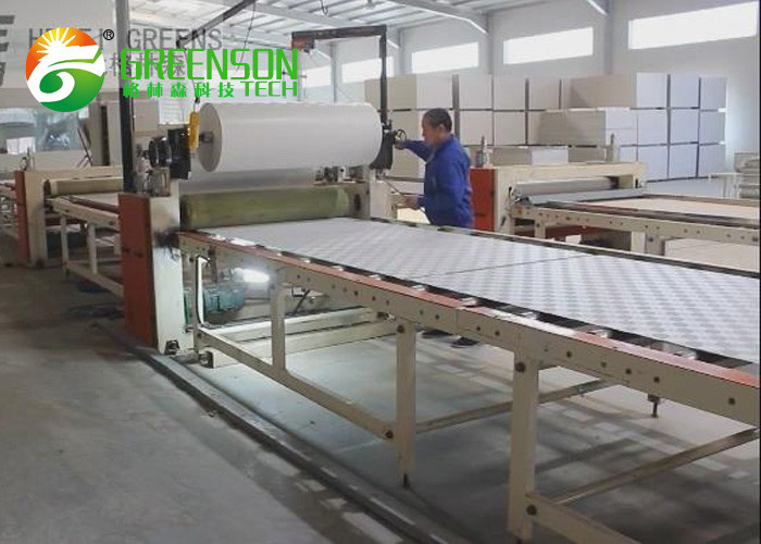 Gypsum Board Lamination Machine with PLC Control